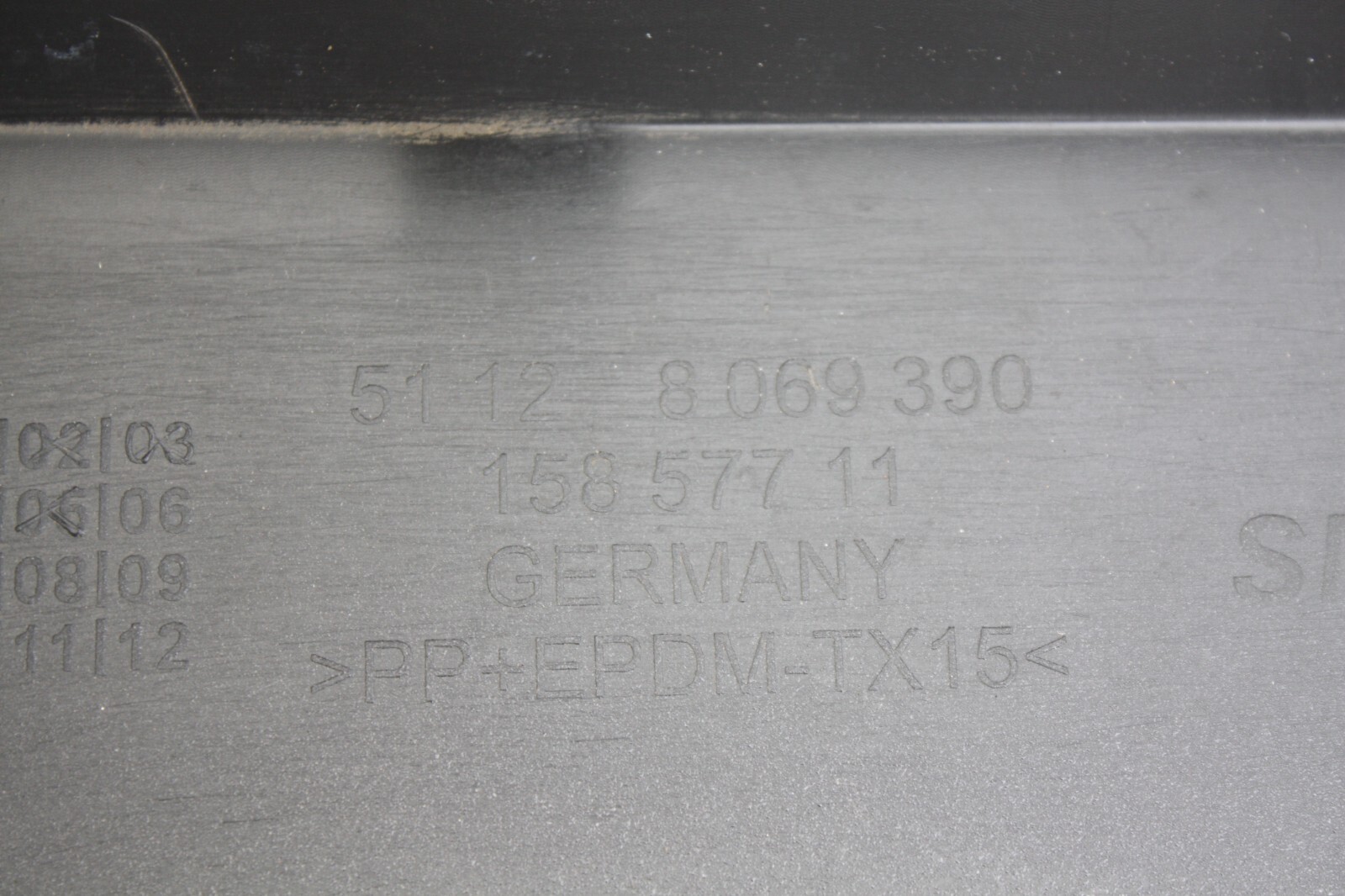 BMW 3 Series G20 G21 M Sport Rear Bumper Diffuser 2019-2023 51128069390 ...