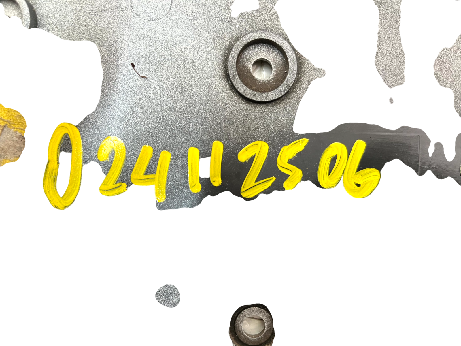 BMW 5 Series E60 E61 M Sport Front Bumper Number Plate Holder 04-10 ...