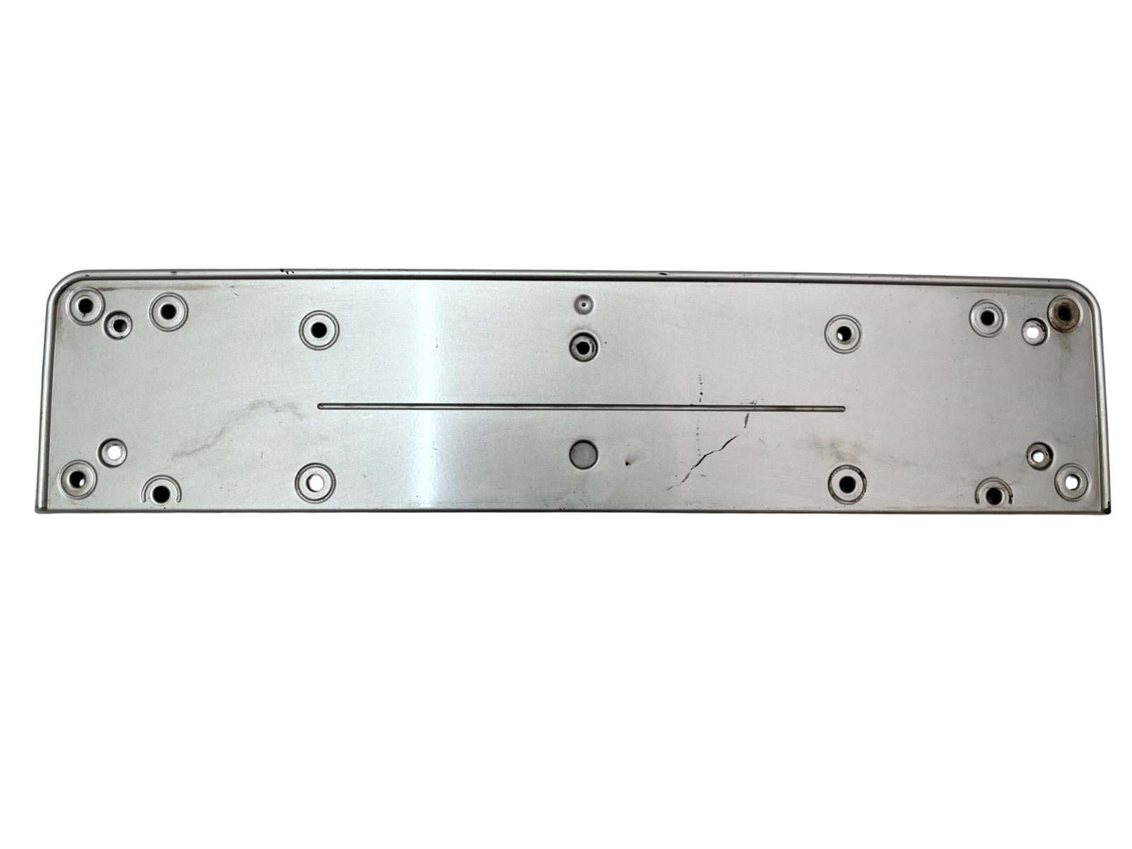 BMW 5 Series E60 E61 M Sport Front Bumper Number Plate Holder 04-10 ...