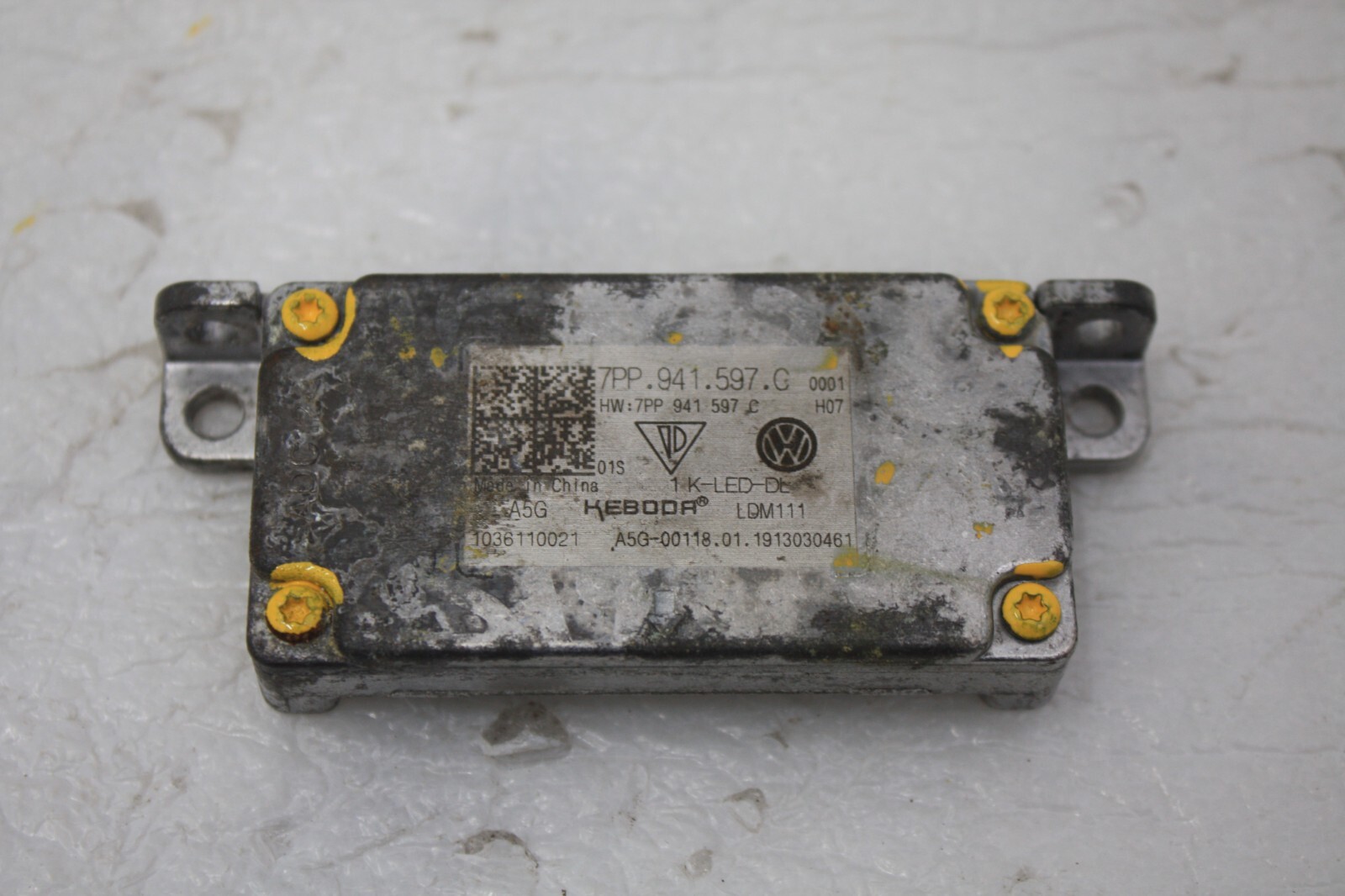 Seat Leon Headlight Control Ballast Module 7PP941597C Genuine ...