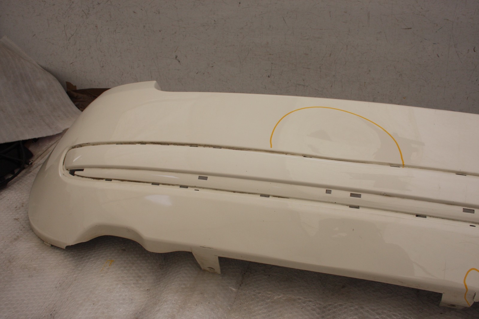Fiat 500 Rear Bumper 2009 TO 2015 735425627 Genuine *DAMAGED ...