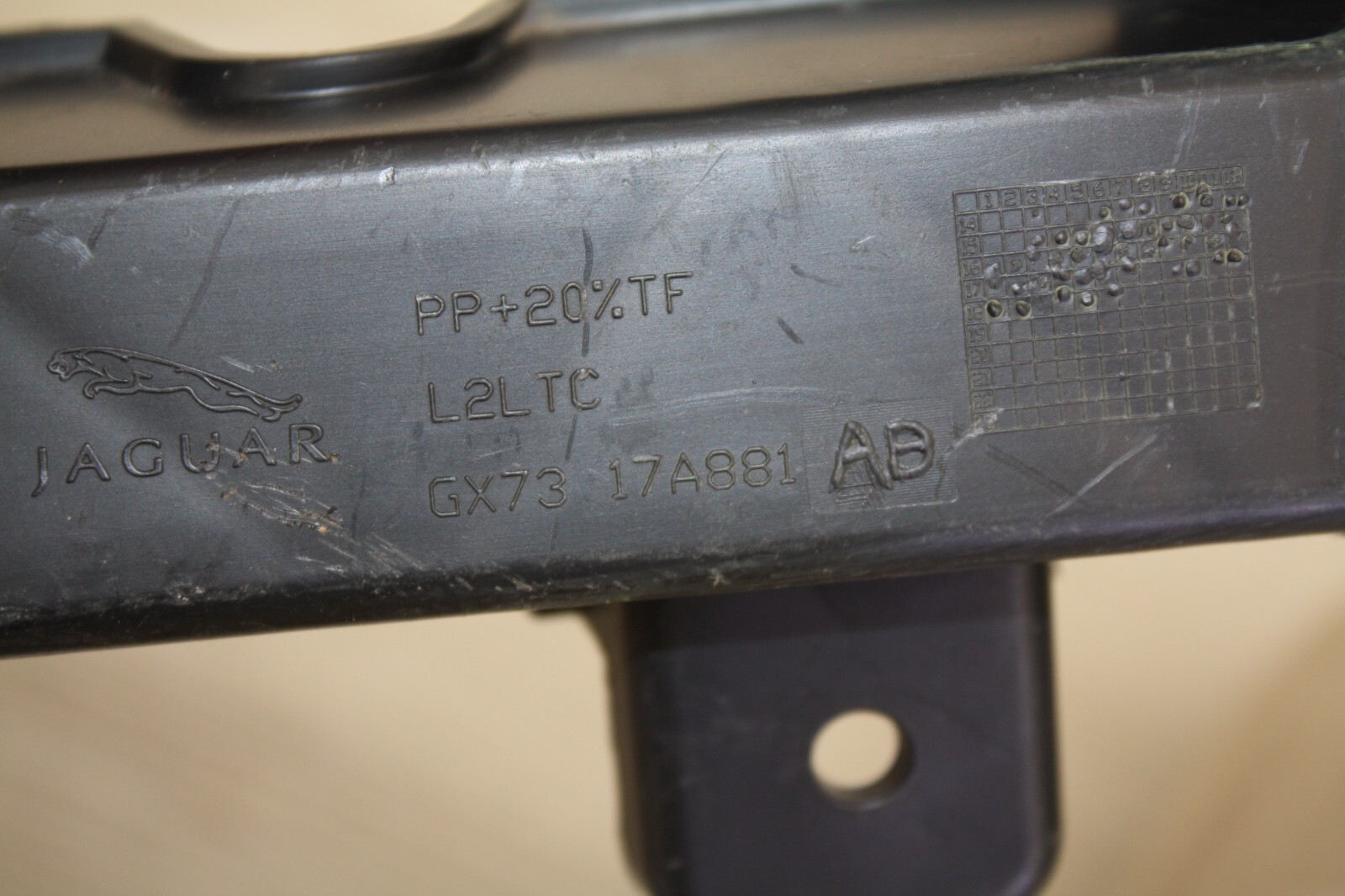 Jaguar XE Rear Bumper Right Bracket 2015 on GX73-17A881-AB Genuine ...