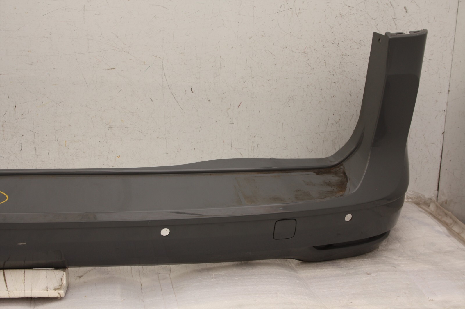VW Caddy Rear Bumper 2021 ON 2K7807421A Genuine *DAMAGED* - Bumpershop UK
