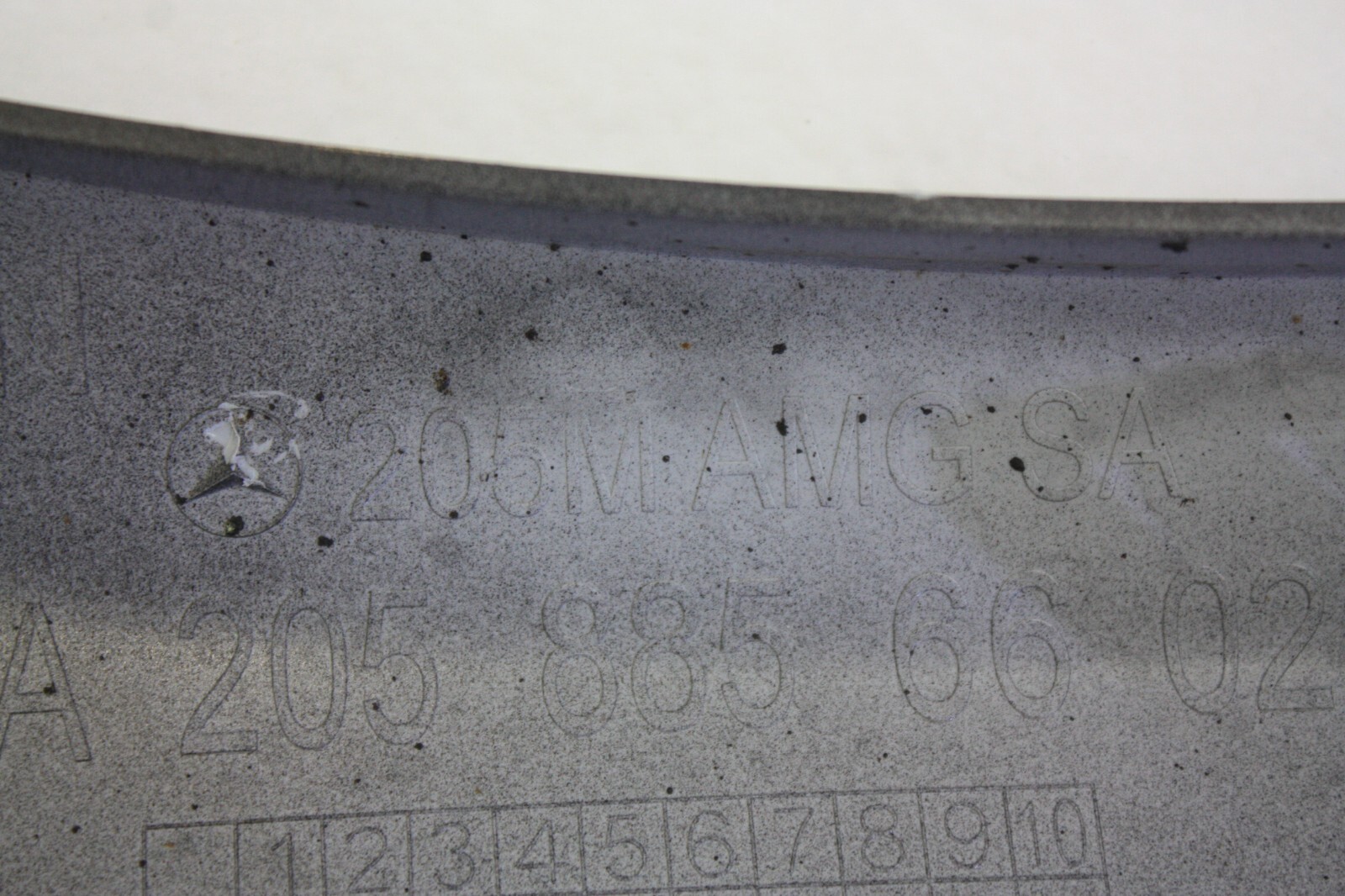 Mercedes C Class W205 AMG Front Bumper Right Vent Trim 2018 TO 2022 ...