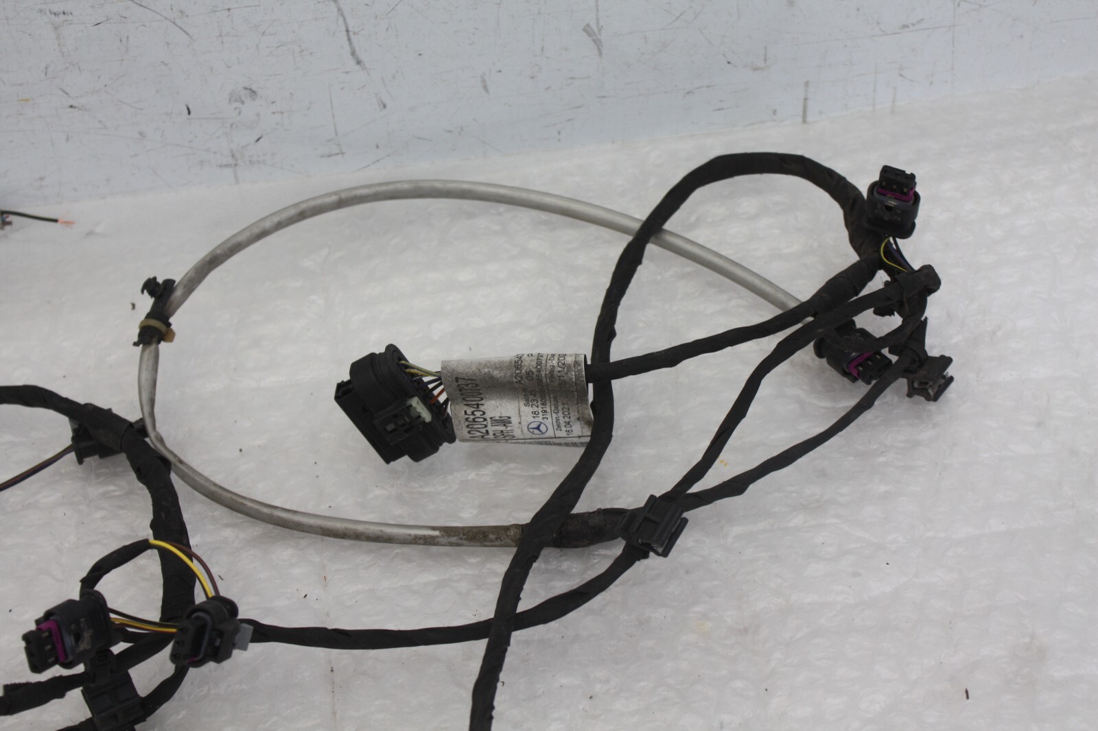 Mercedes C Class W206 AMG Rear Bumper Wiring Loom A2065400737 Genuine ...