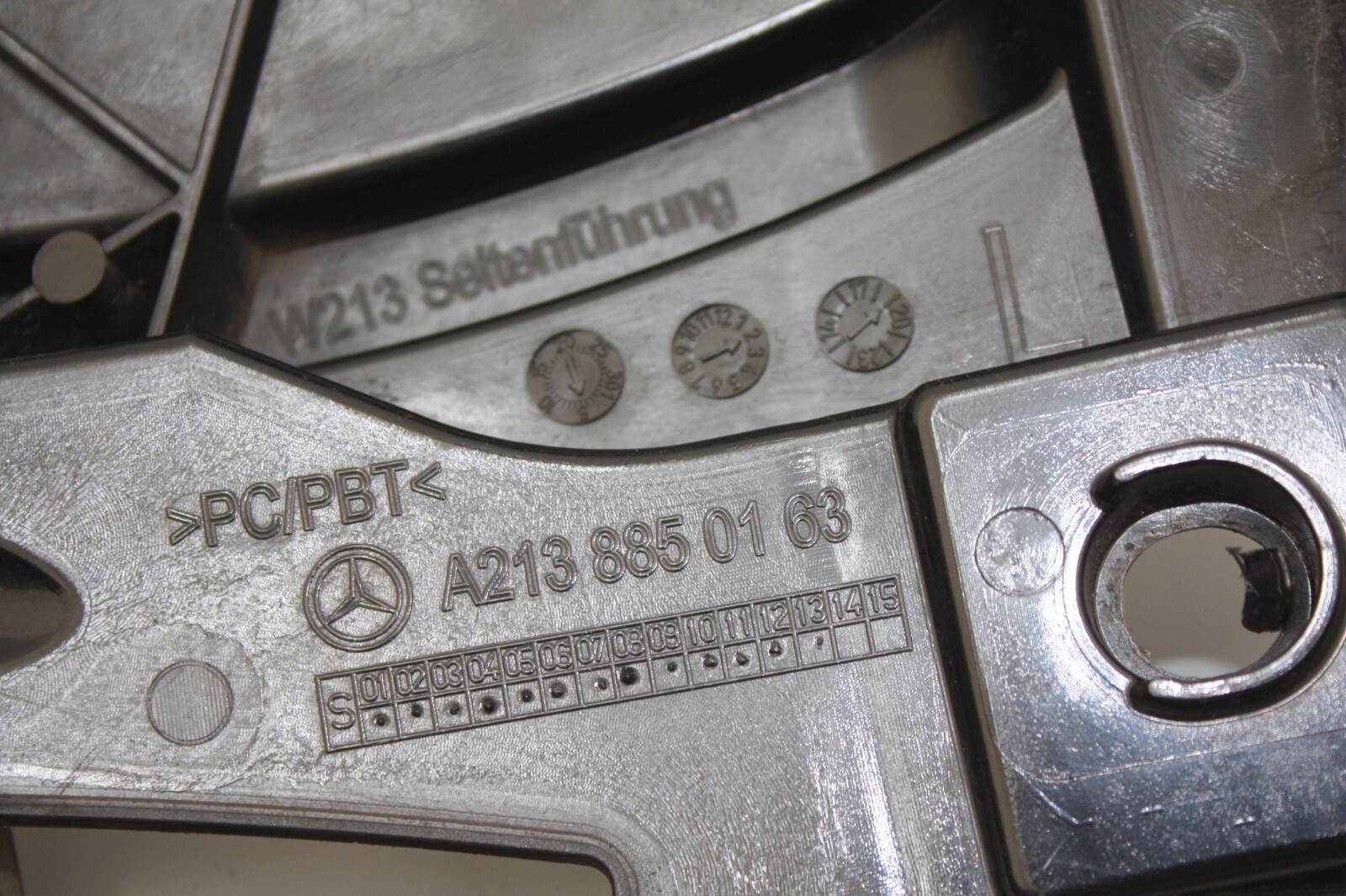 Mercedes E Class W213 Rear Bumper Left Bracket 2016 TO 2020 A2138850163 ...