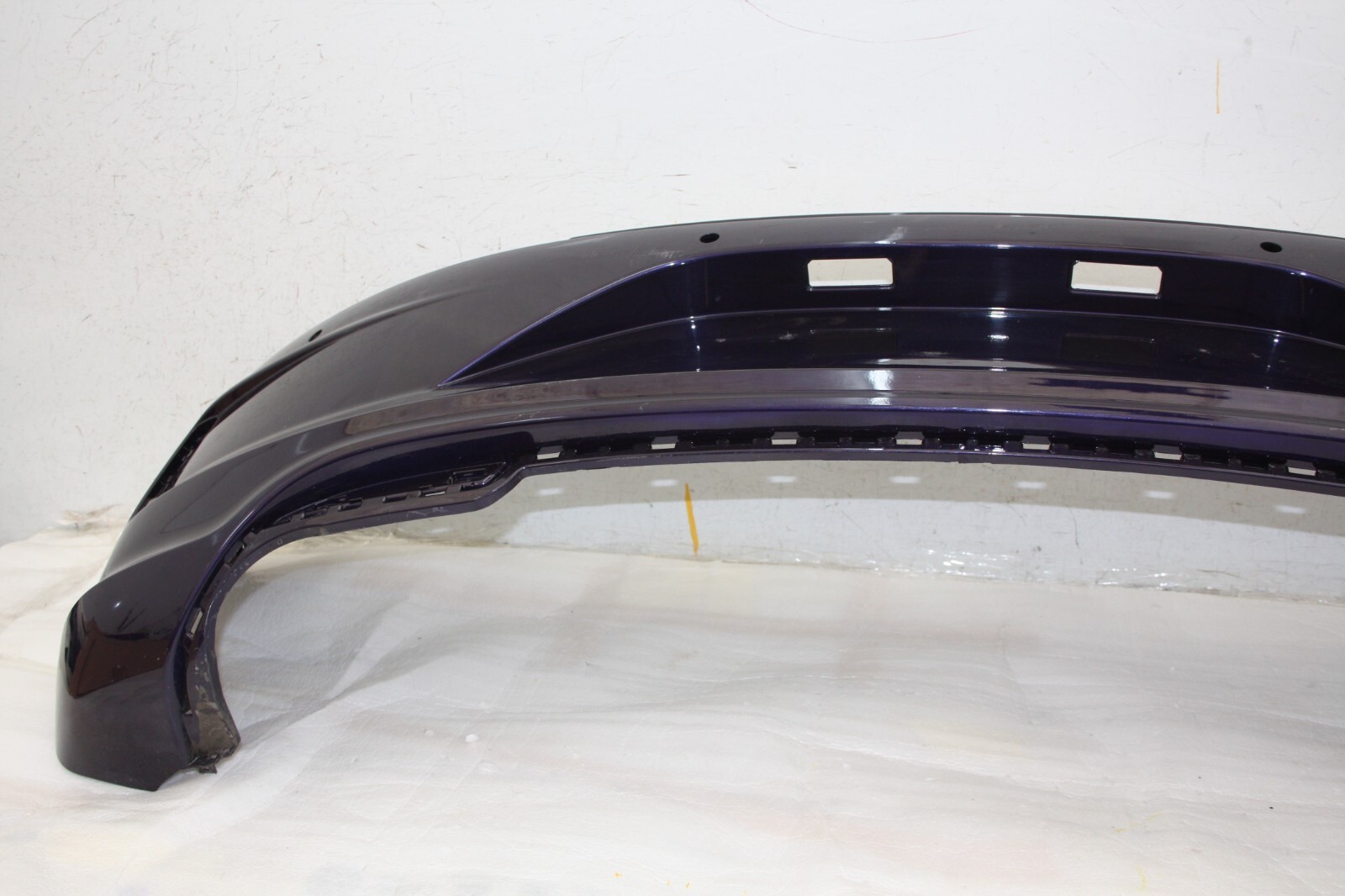 VW Scirocco R Rear Bumper 2014 TO 2017 1K8807421AF Genuine *DAMAGED ...