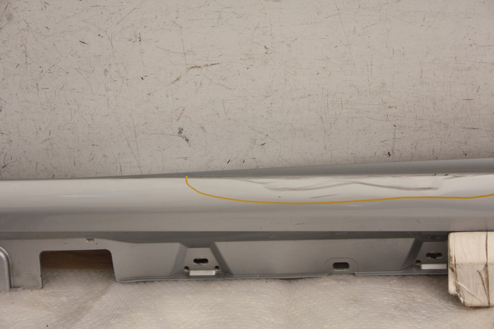 Mercedes CLE C236 Left Side Skirt 2023 ON A2366980100 Genuine *DAMAGED ...