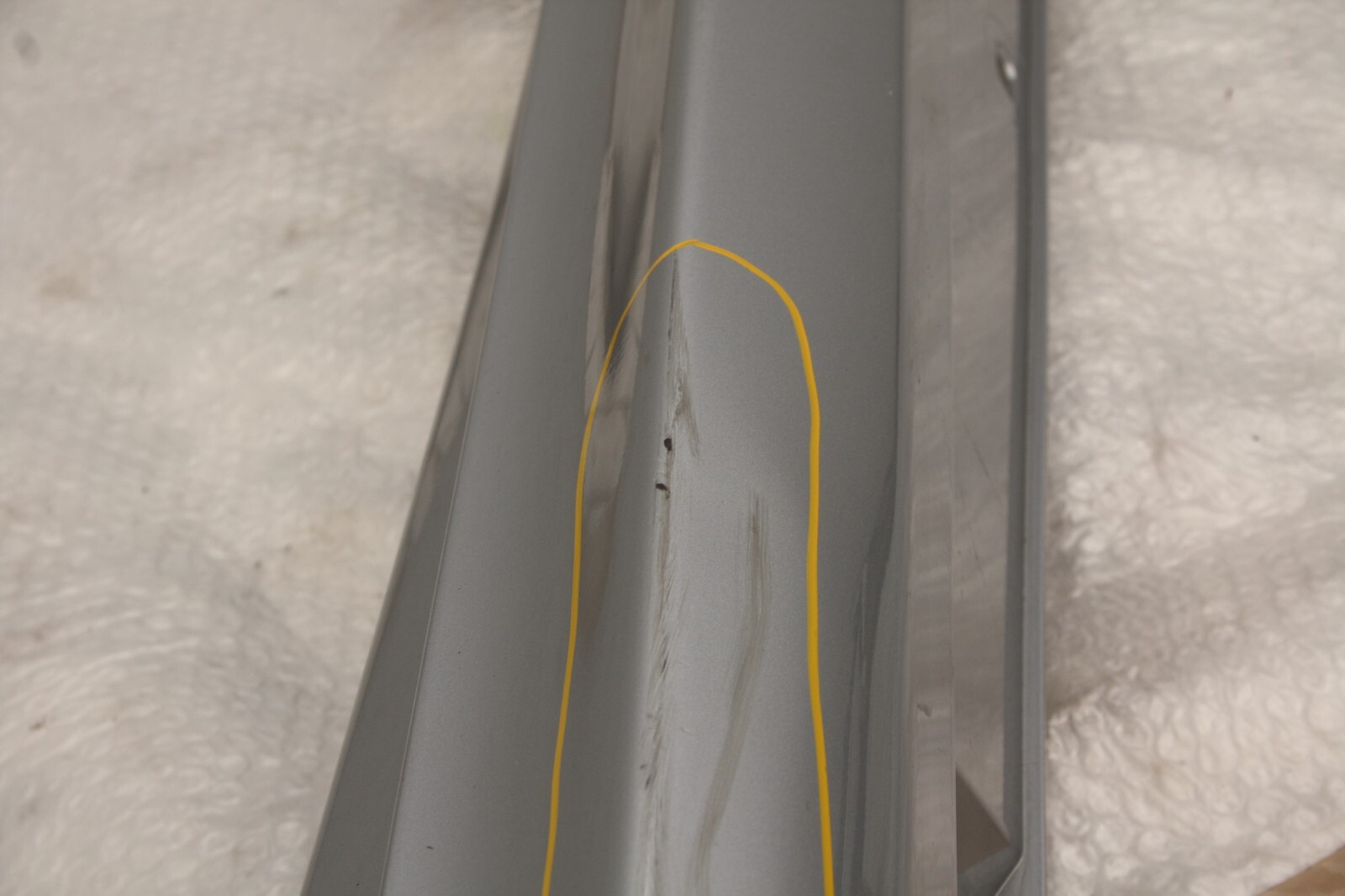 Mercedes CLE C236 Left Side Skirt 2023 ON A2366980100 Genuine *DAMAGED ...