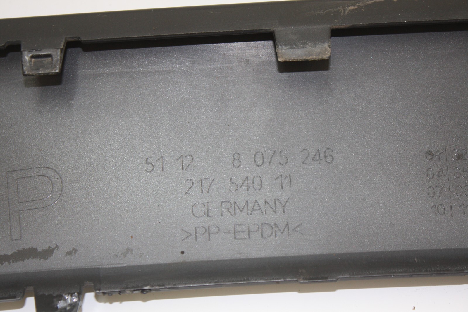 BMW 8 Series G14 G15 M Sport Rear Bumper Diffuser 51128075246 Genuine ...