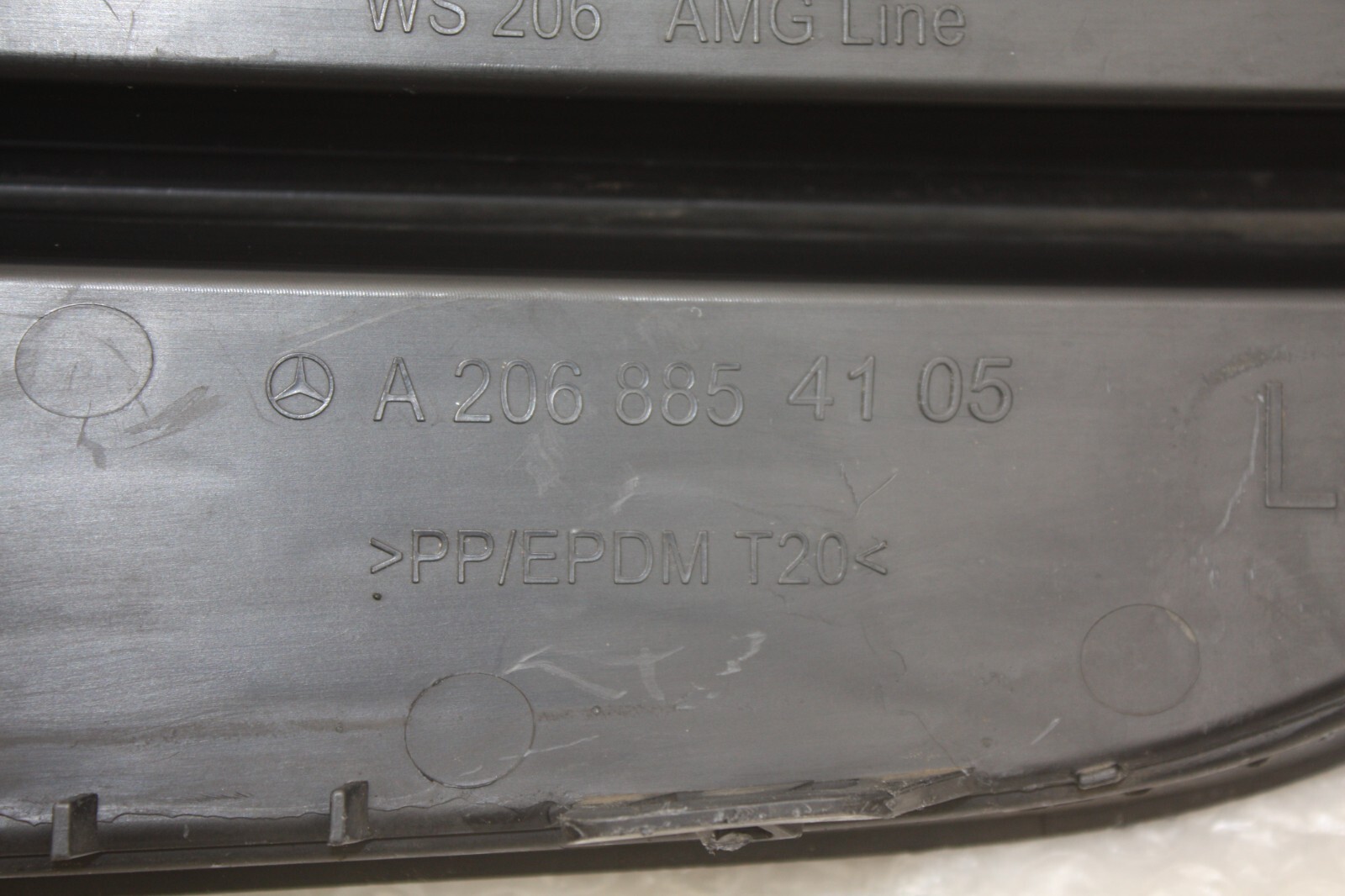 Mercedes C Class W206 AMG Front Bumper Left Grill 2022 ON A2068854105 ...