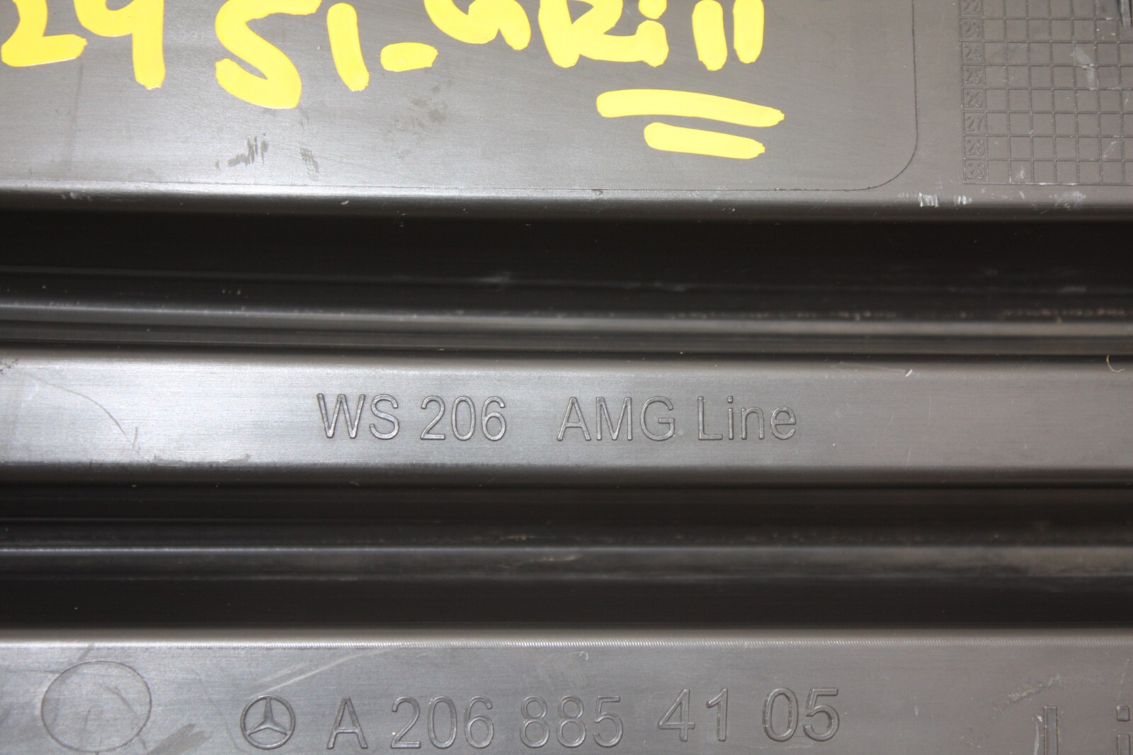 Mercedes C Class W206 AMG Front Bumper Left Grill 2022 ON A2068854105 ...